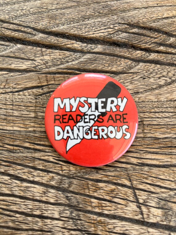 Rare Vintage Reading " Mystery Readers Are Dangerous"… - Gem
