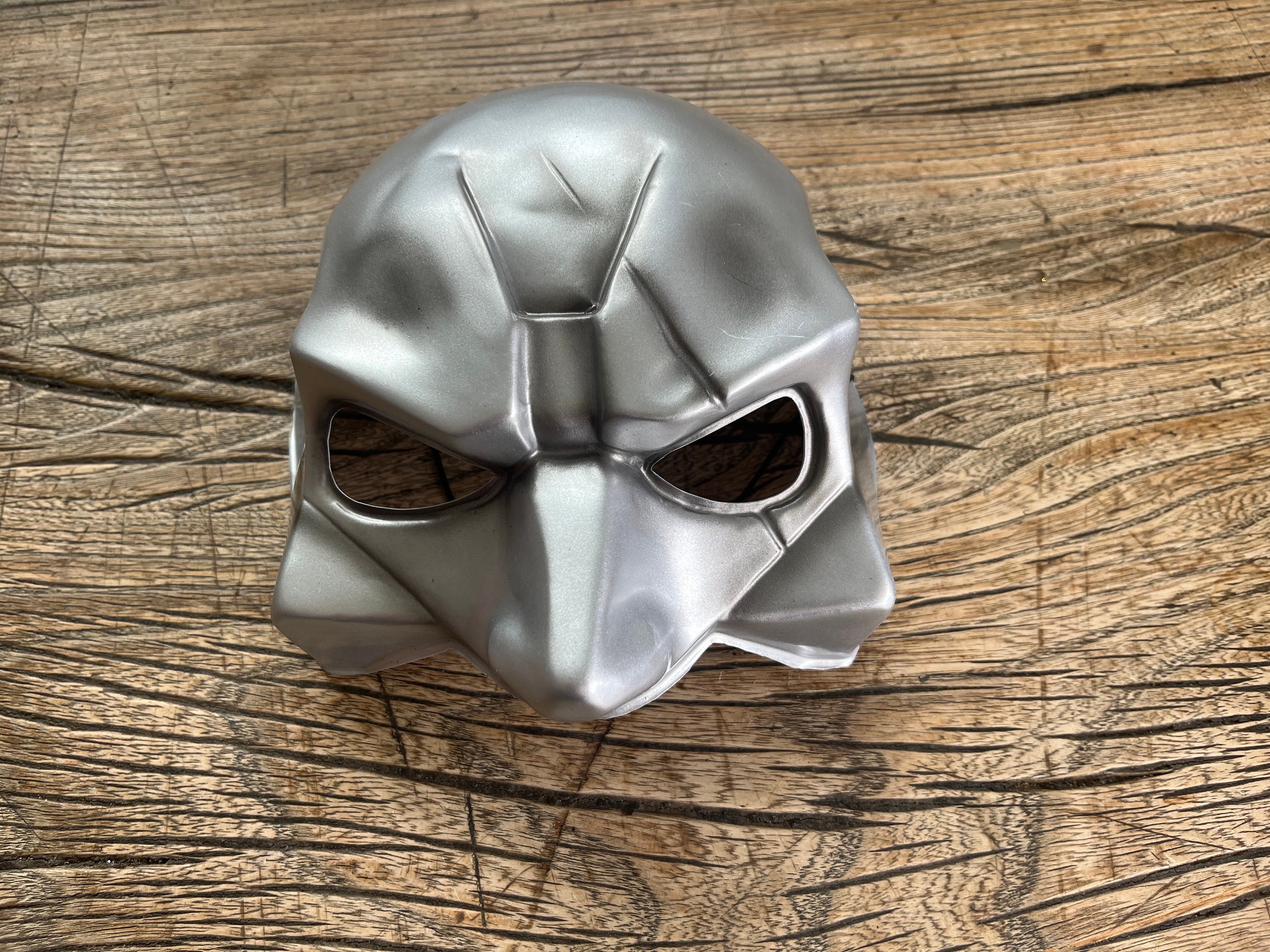 Vintage 90's Kids Silver Super Hero Halloween Half Face Mask Ben Cooper ...