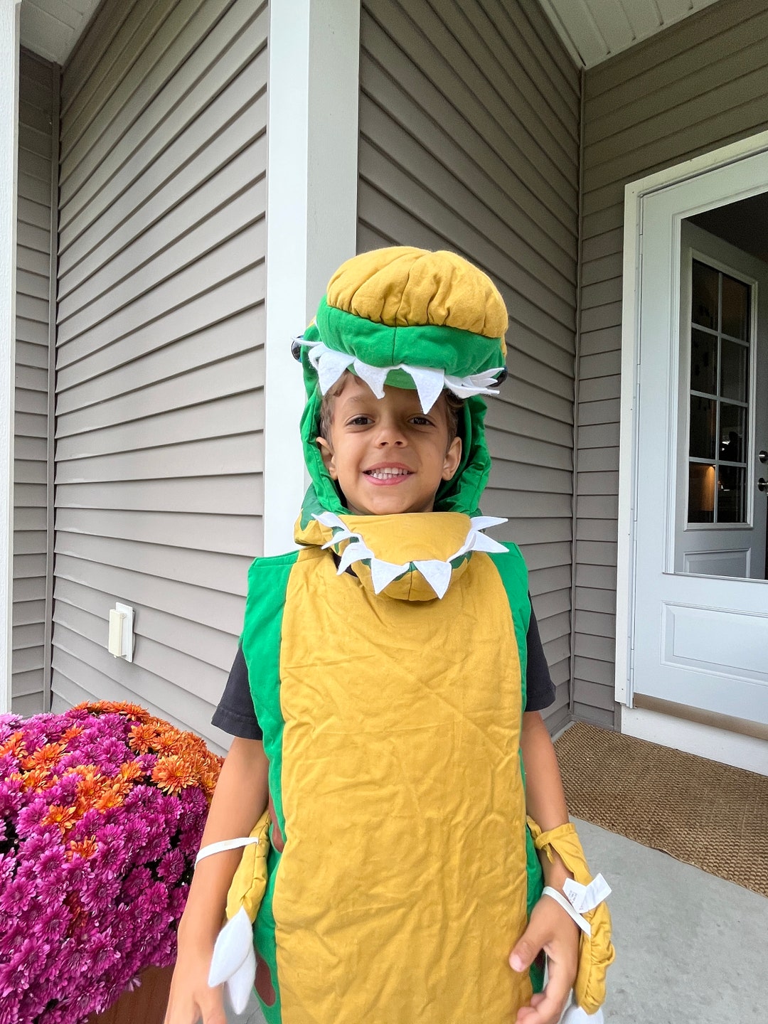 Vintage Lillian Vernon 90's Plush Green and Yellow Alligator Crocodile ...