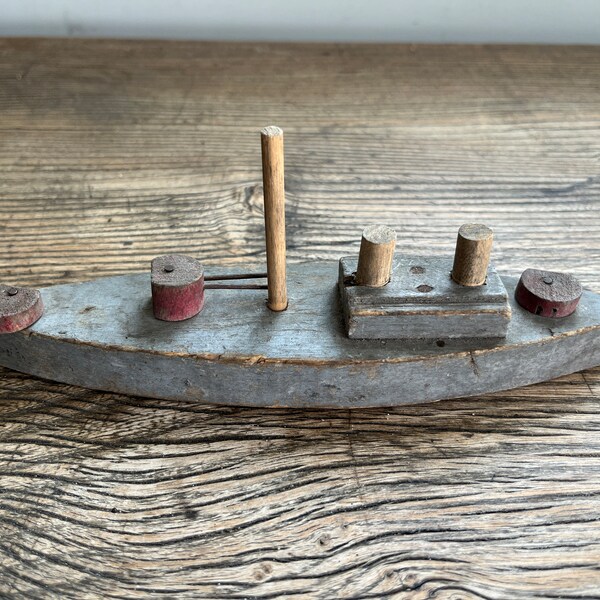 Wooden Toy Boat - Etsy