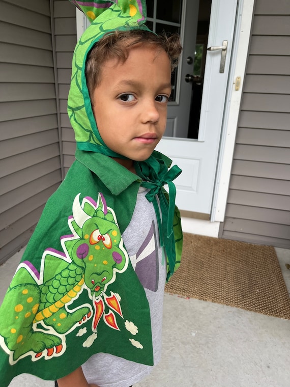 Vintage Green Dragon Cap and Hat Children's Halloween… - Gem Vintage Green Dragon Cap and Hat Children's Halloween… - Gem