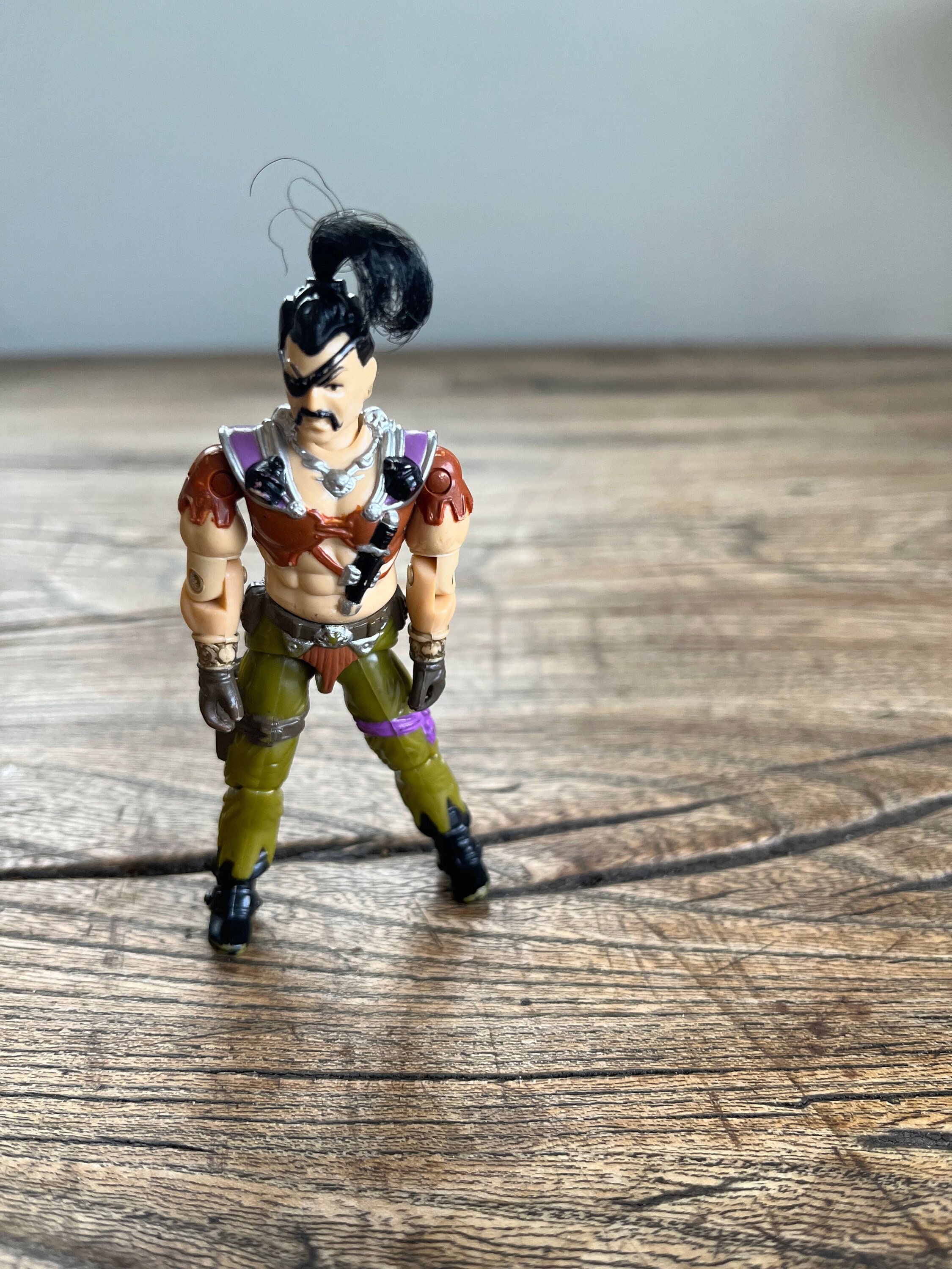 Vintage Action Figure GI Joe ~ 1987 Dreadnok Zanzibar (v1 Vintage Action Figure GI Joe ~ 1987 Dreadnok Zanzibar (v1