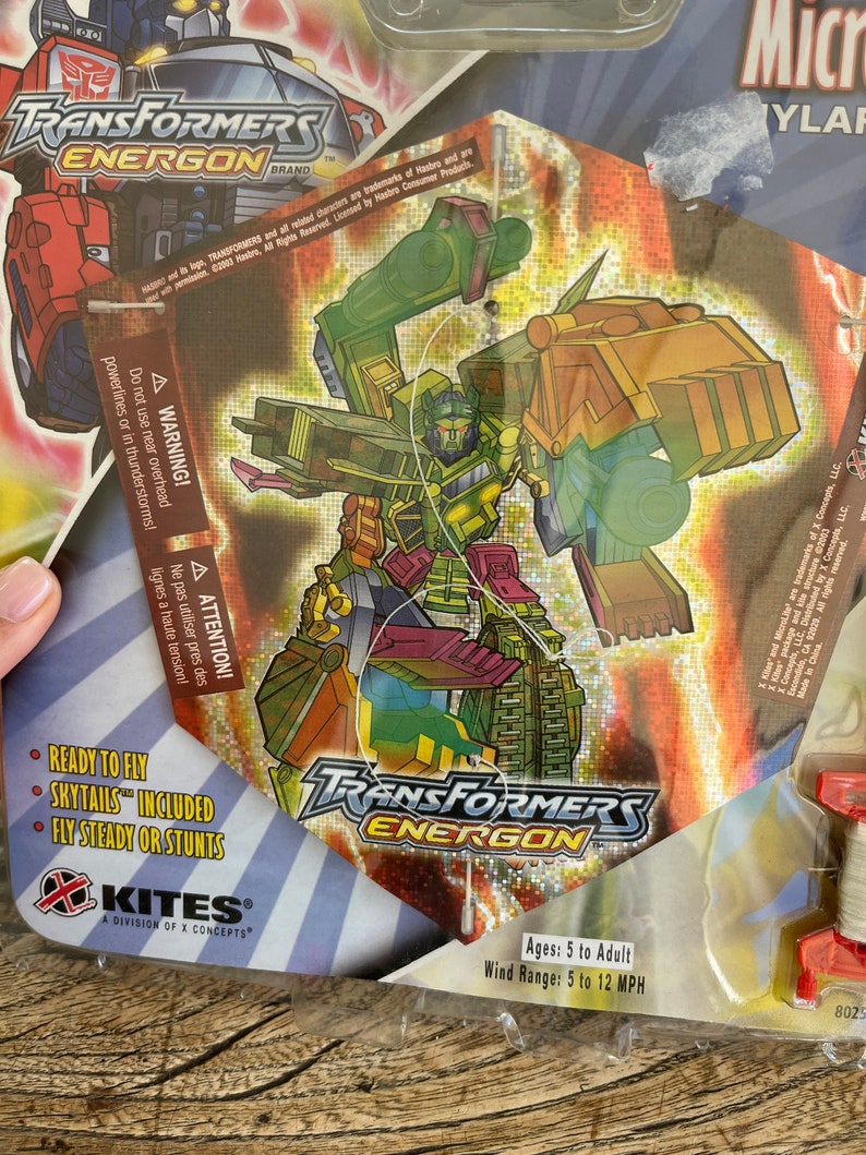 Rare Vintage Transformers Microlite Mylar Kite - Mirage Studios - Etsy