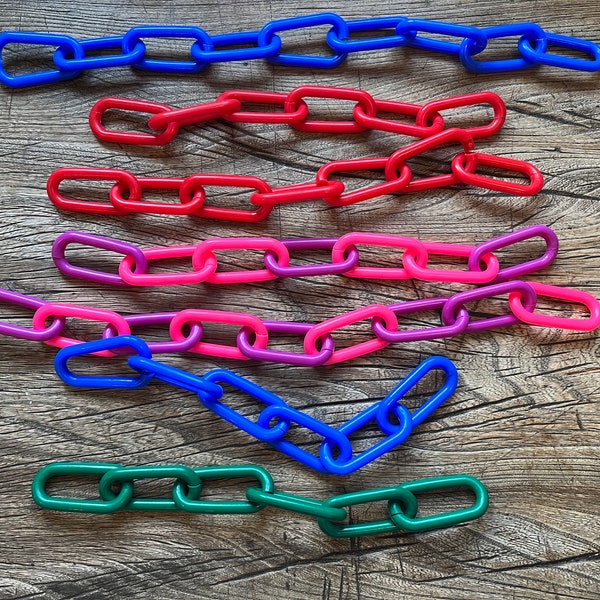 Plastic Chain - Etsy