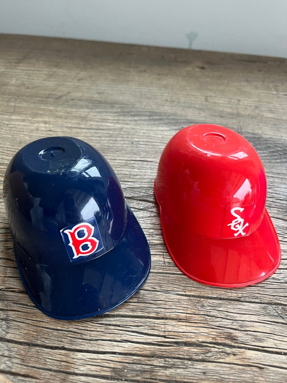 Vintage Mini Throwback MBL Kids Baseball Batting Helm… - Gem