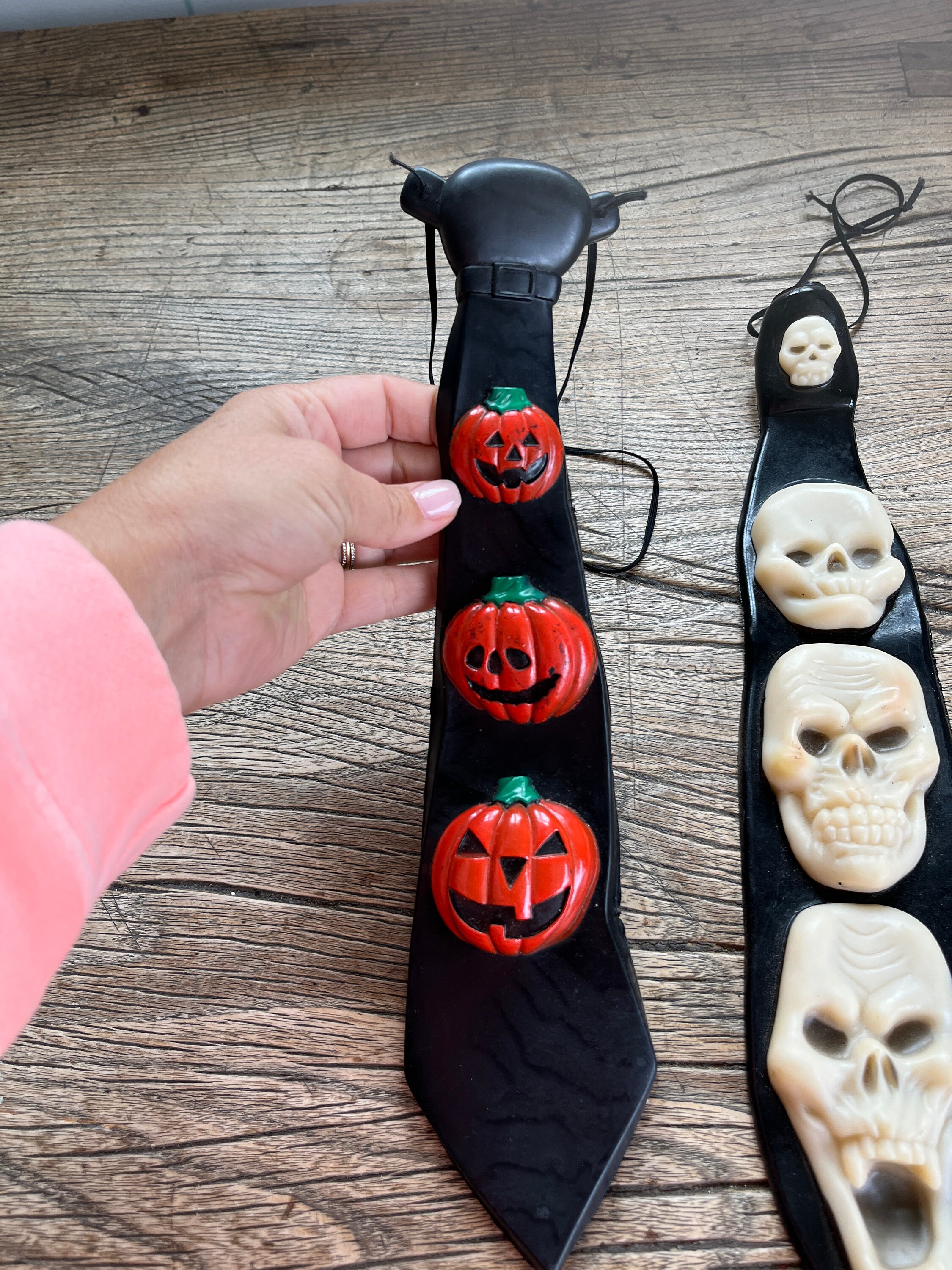 Rare Vintage 90's Halloween Costume Disguise Rubber Skeleton Skull ...