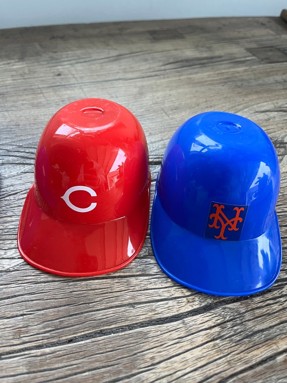 Vintage Mini Throwback MBL Kids Baseball Batting Helm… - Gem