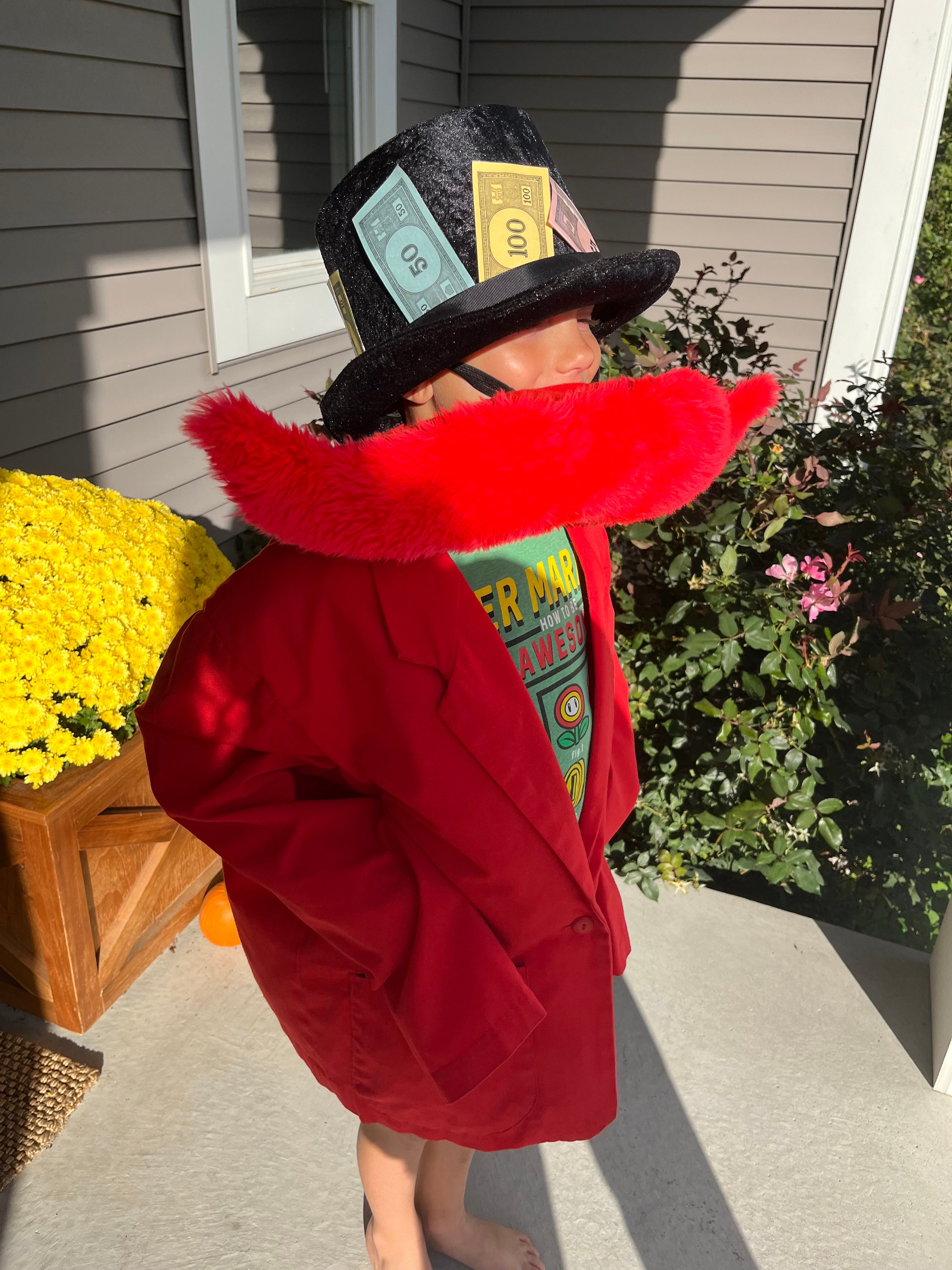 Rare Vintage 90's Three Piece Mr. Monopoly Hat Huge - Etsy