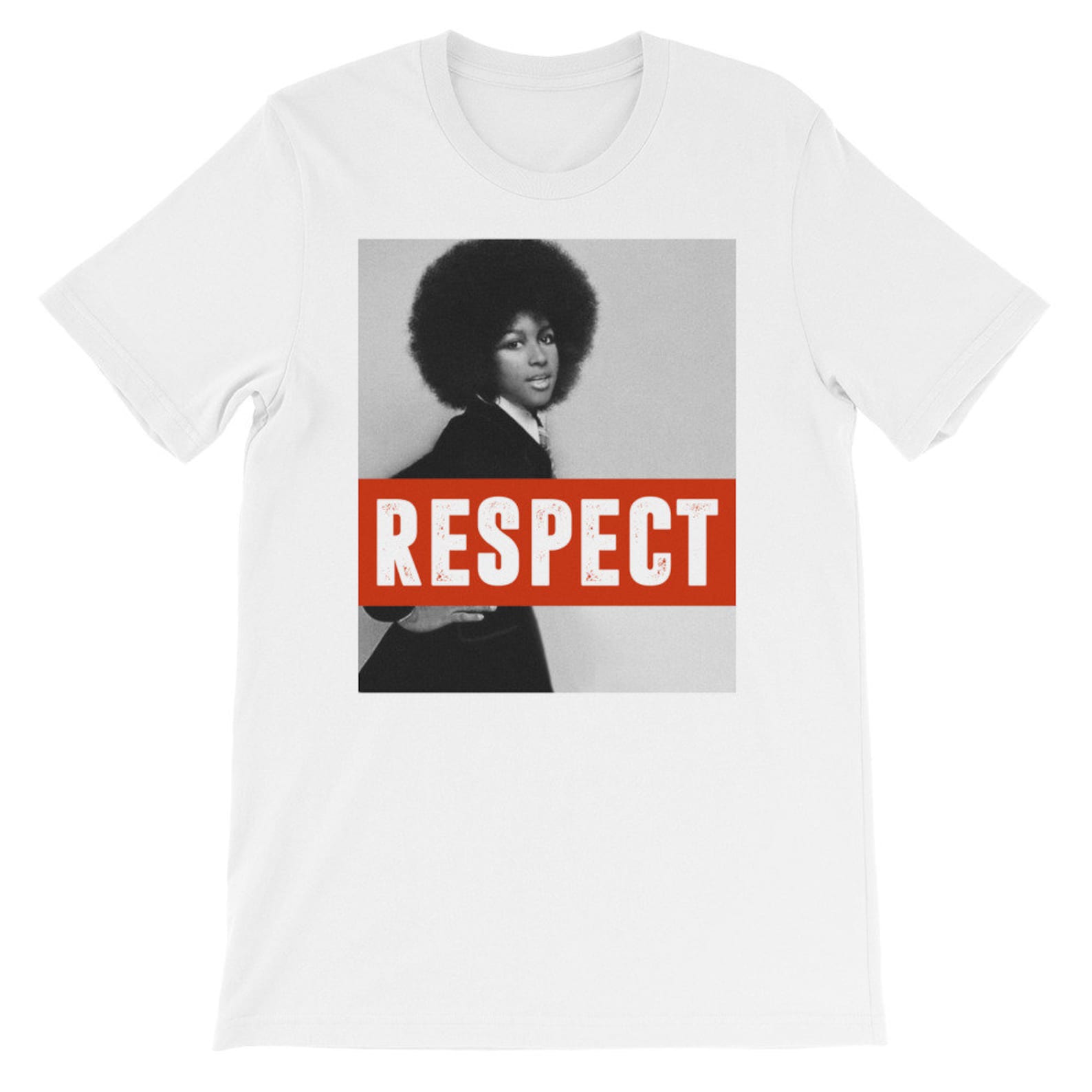 Respect T. Shirt Respect Aretha Franklin Respect Natural - Etsy