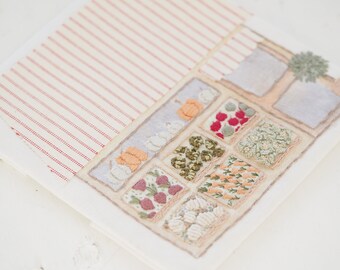 Ranunculus Wreath A Mini Embroidery Kit From the Stitchery - Etsy