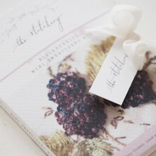 Ranunculus Wreath A Mini Embroidery Kit From the Stitchery - Etsy