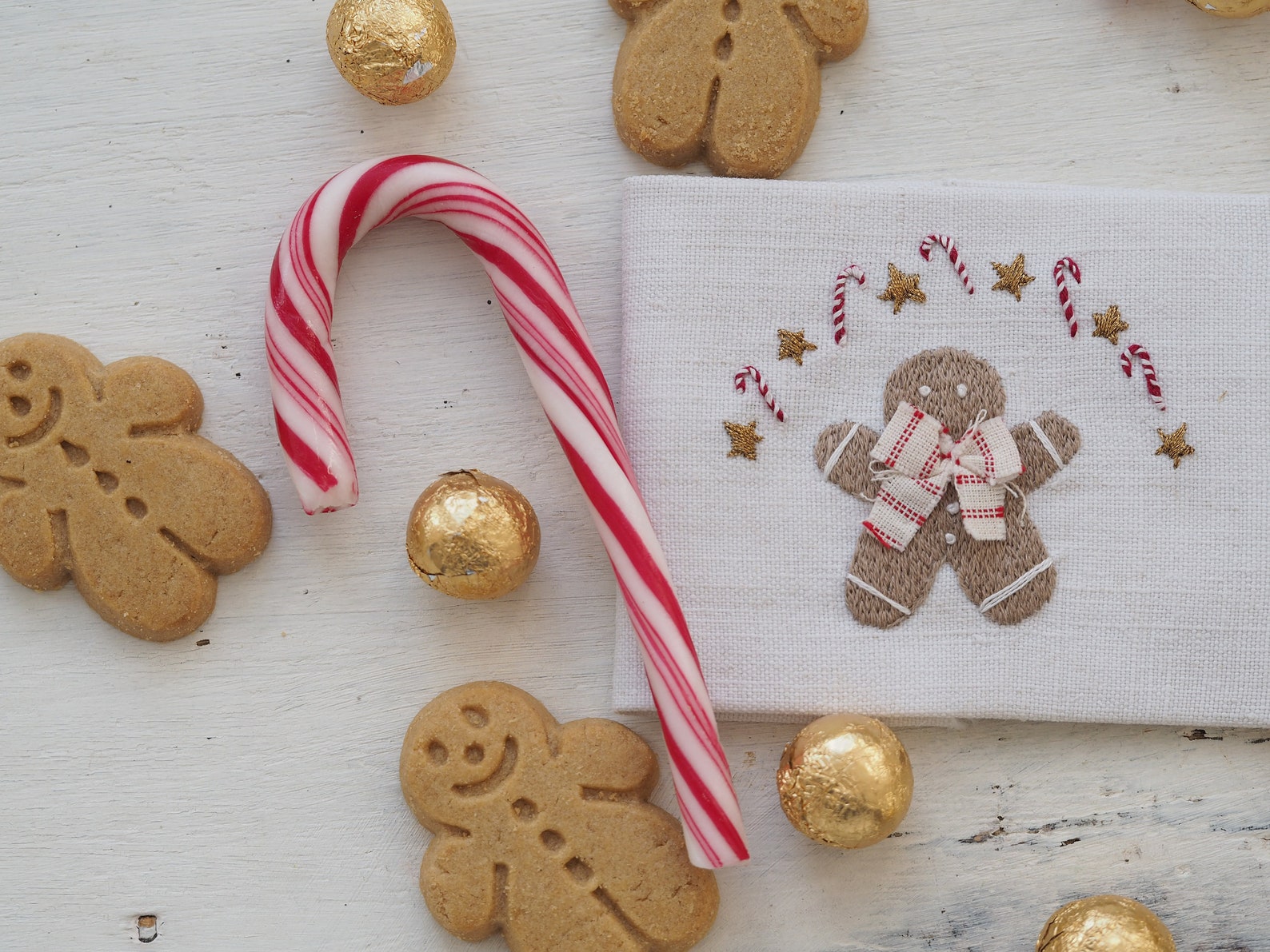 Gingerbread Man Mini Embroidery Kit - Etsy
