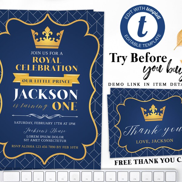 Royal Invitation - Etsy