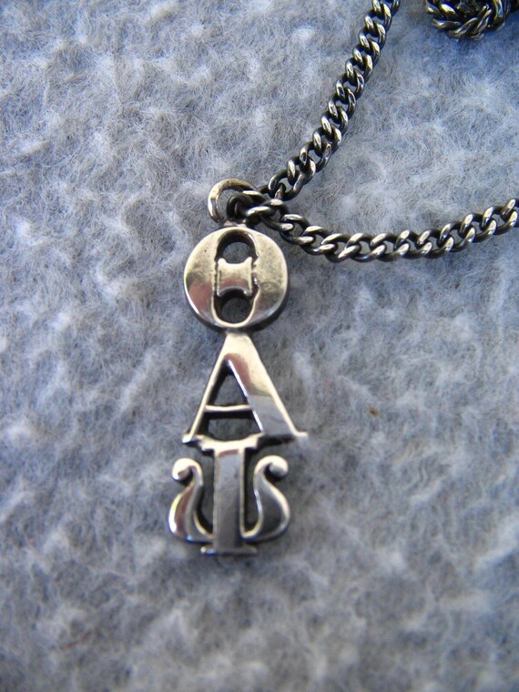 1960s Theta Alpha Psi Spiedel Sterling Silver Sororit… - Gem