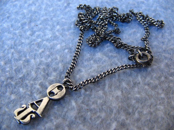 1960s Theta Alpha Psi Spiedel Sterling Silver Sororit… - Gem