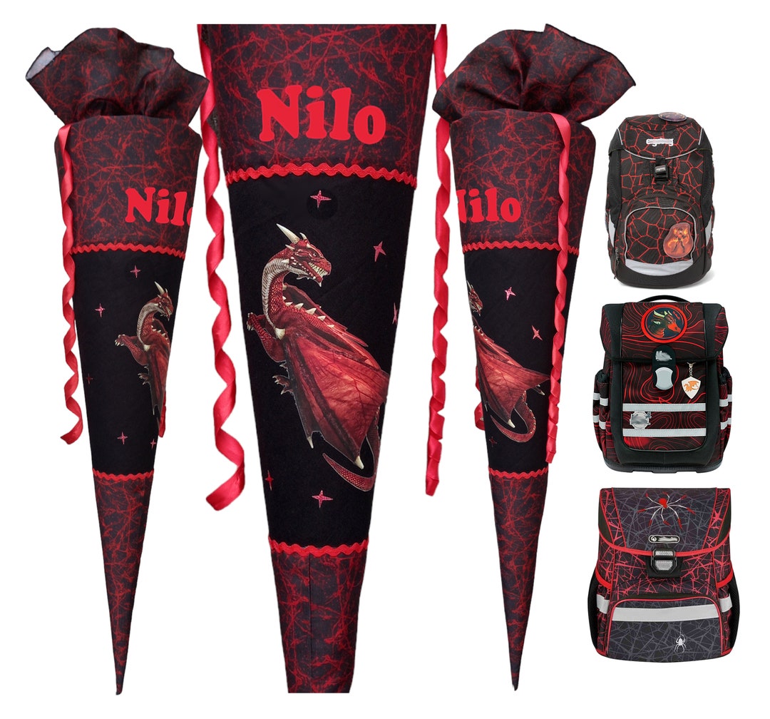 Dragon School Bag Match Dragon Mcneill, Herlitz School Bag Spider ...