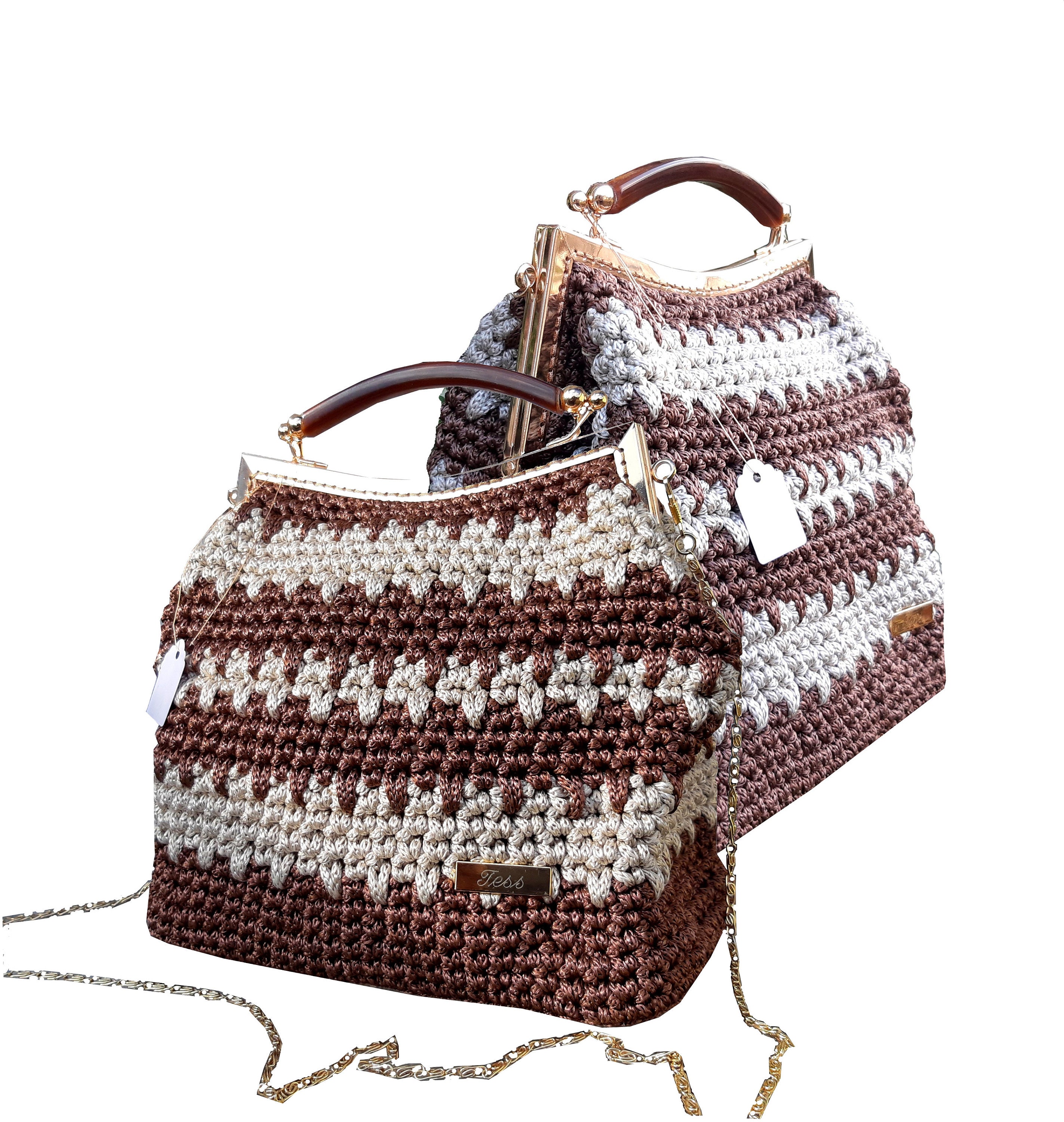 Chocolate Color Handbags - Etsy