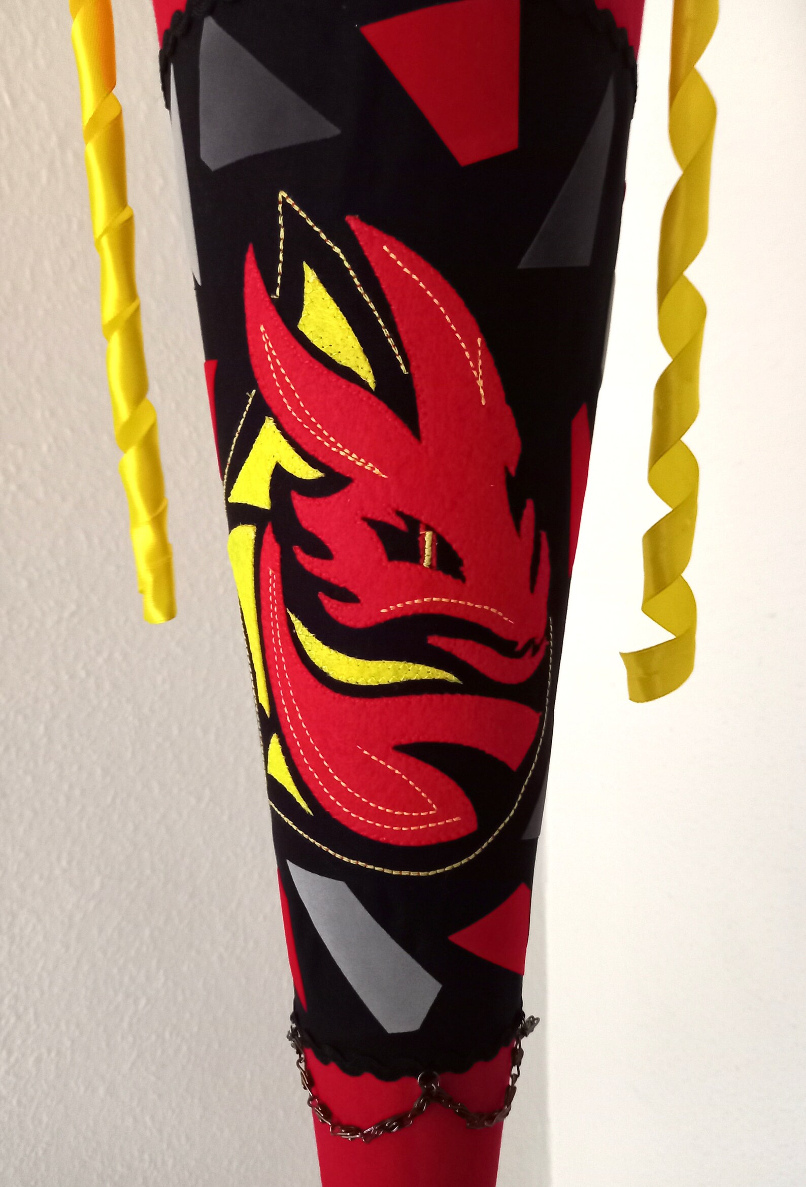 School Cone Matching the Ergobag Taekbärdo, Red Dragon, for Boys, Sewn ...