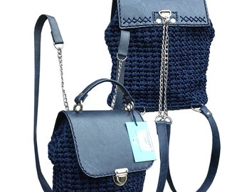 Crochet Mini Backpack - Etsy