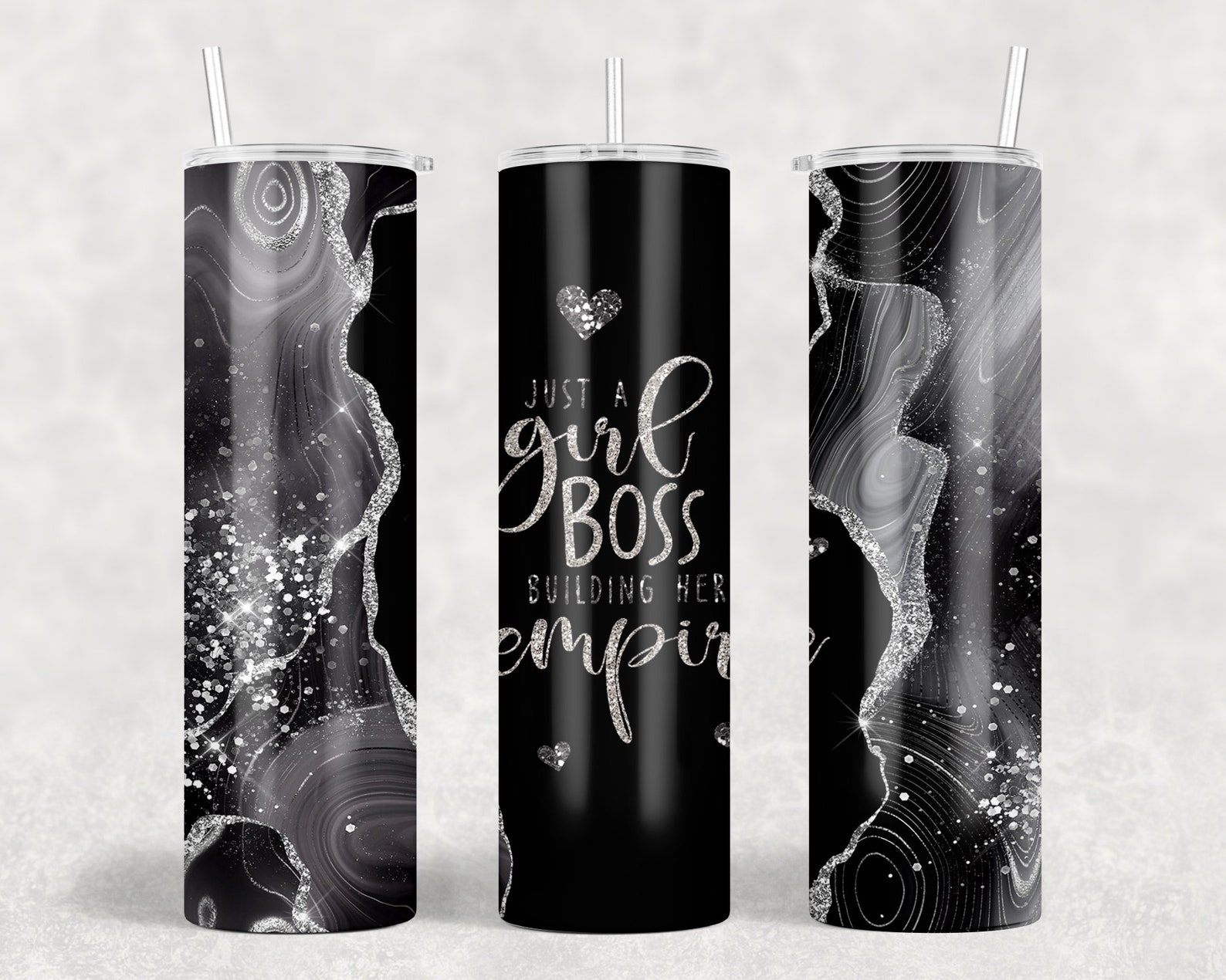 Just a Girl Boss Building Her Empire Skinny Tumbler 20oz Wrap - Etsy