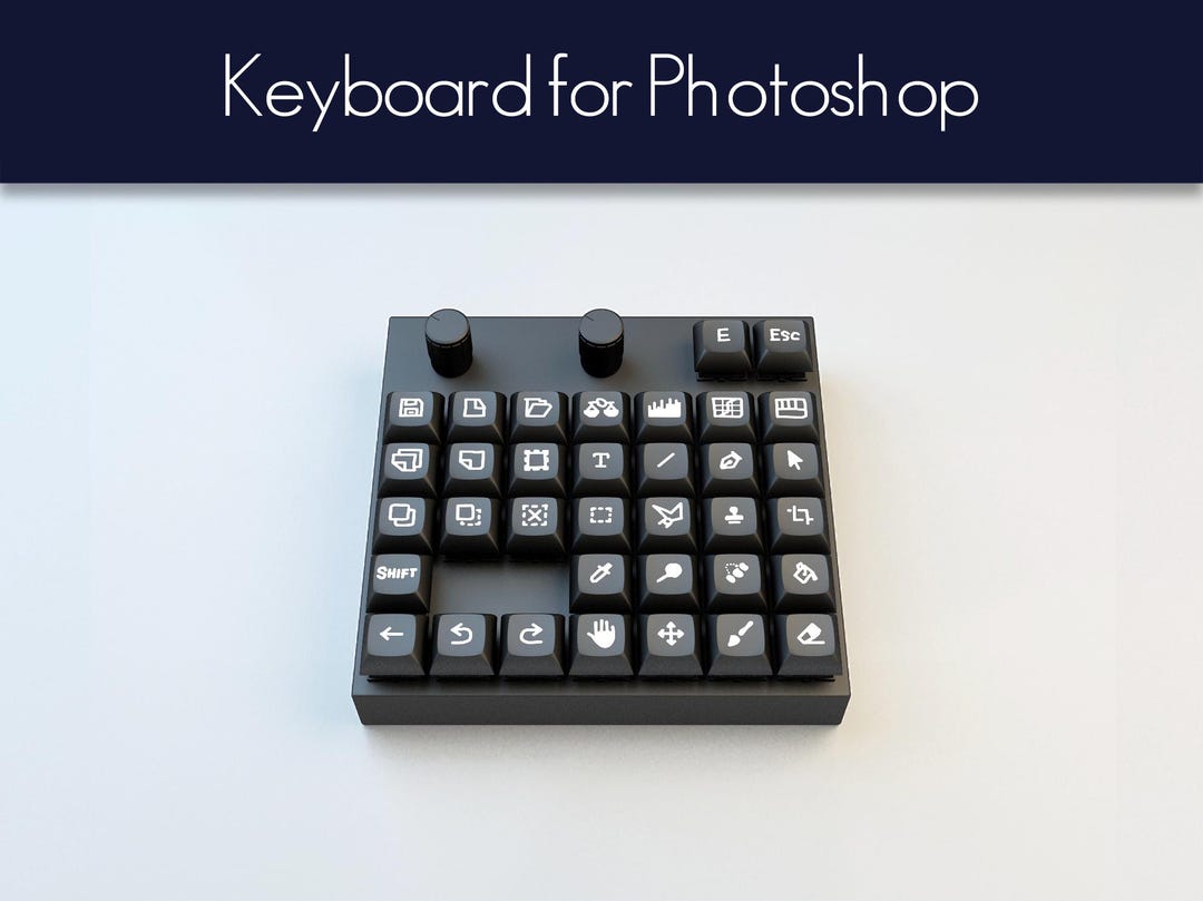 Mechanical Custom Keyboard Keypad Shift Shortcuts DIY for Photoshop - Etsy