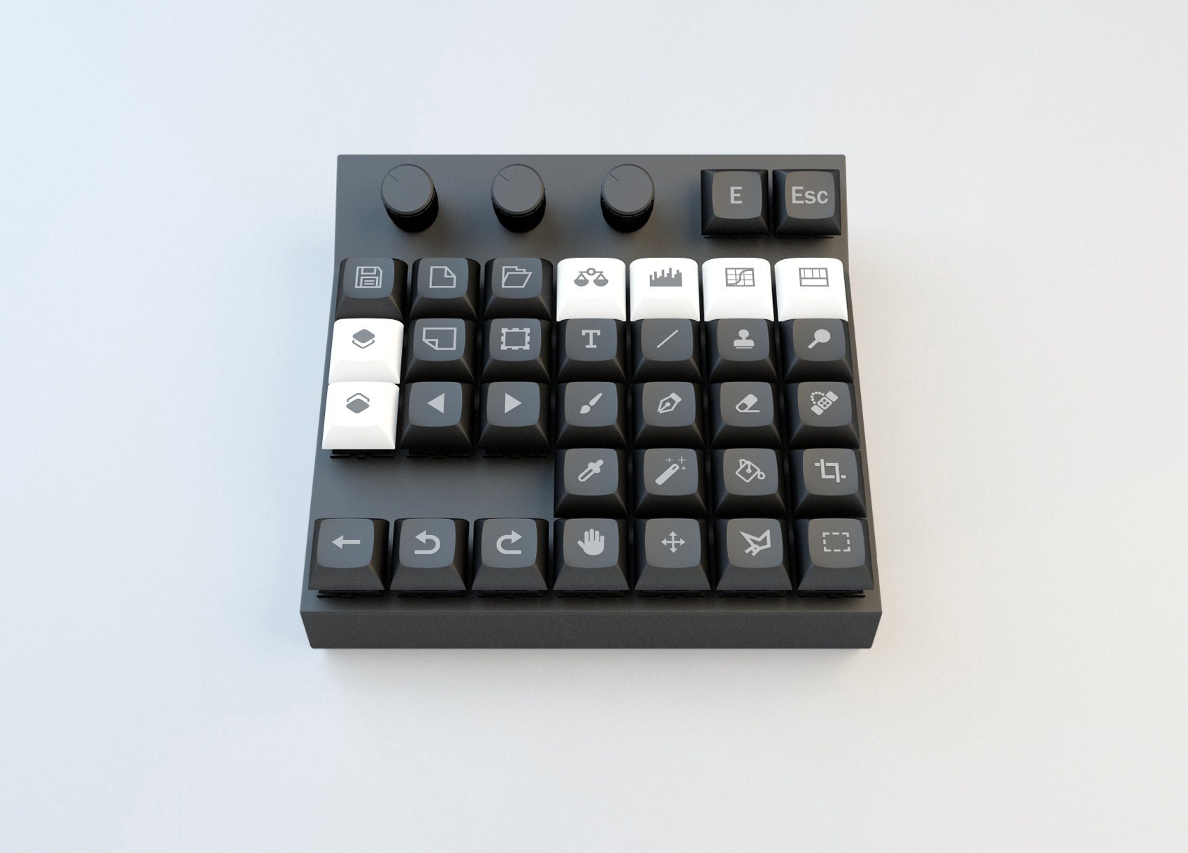Custom Mechanical Keyboard for Photoshop Keyboard Knob Enter Keycap - Etsy