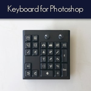 Small Keyboard Keypad Controller DIY for Photoshop - Etsy