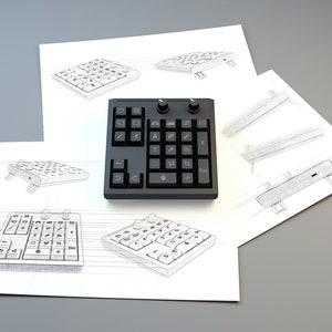 Small Keyboard Keypad Controller DIY for Photoshop - Etsy