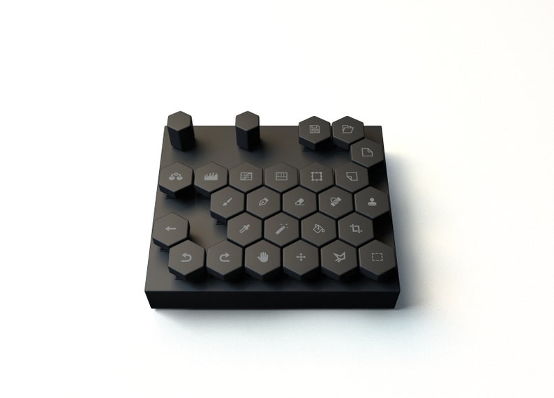 Creative Keyboard Honeycombs Keypad for Photoshop - Etsy
