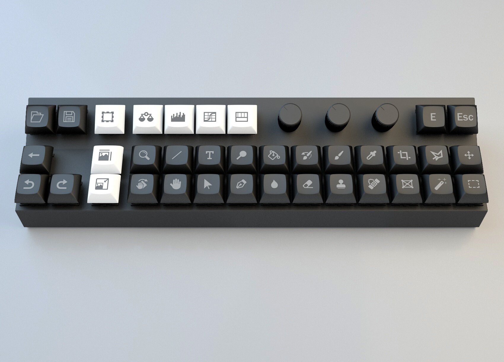 Mechanical Keypad Keyboard Shortcuts DIY for Photoshop - Etsy Australia