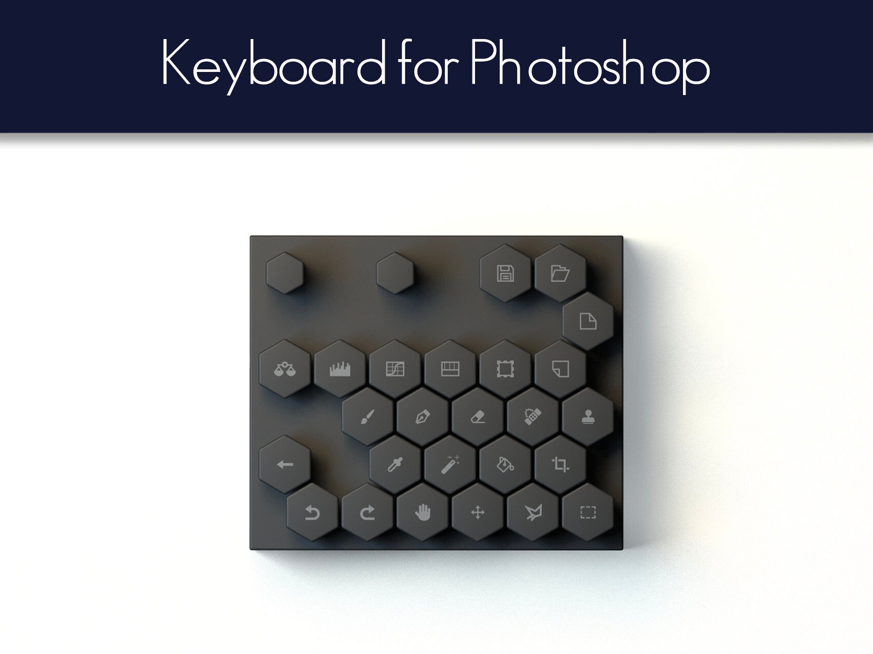 Creative Keyboard Honeycombs Keypad for Photoshop - Etsy