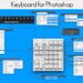 White Small Controller Keypad Keyboard for Photoshop - Etsy