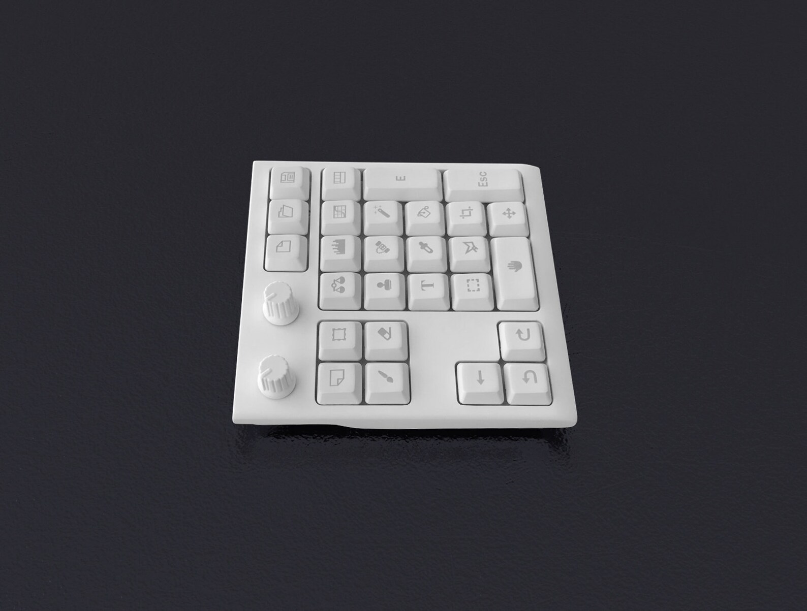 White Small Controller Keypad Keyboard for Photoshop - Etsy