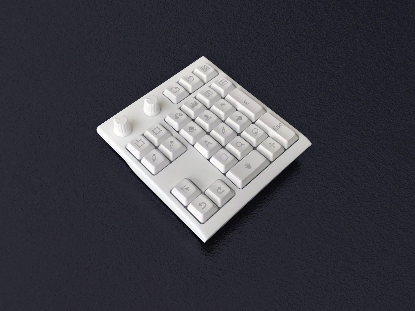 White Keyboard Keypad Controller for Clip Studio Paint - Etsy Hong Kong