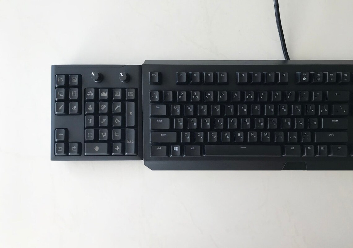 Small Keyboard Keypad Controller DIY for Photoshop | Etsy