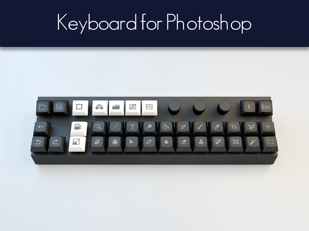 Mechanical Keypad Keyboard Shortcuts DIY for Photoshop - Etsy