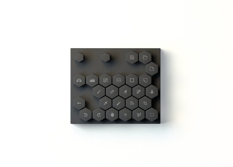 Creative Keyboard Honeycombs Keypad for Photoshop - Etsy