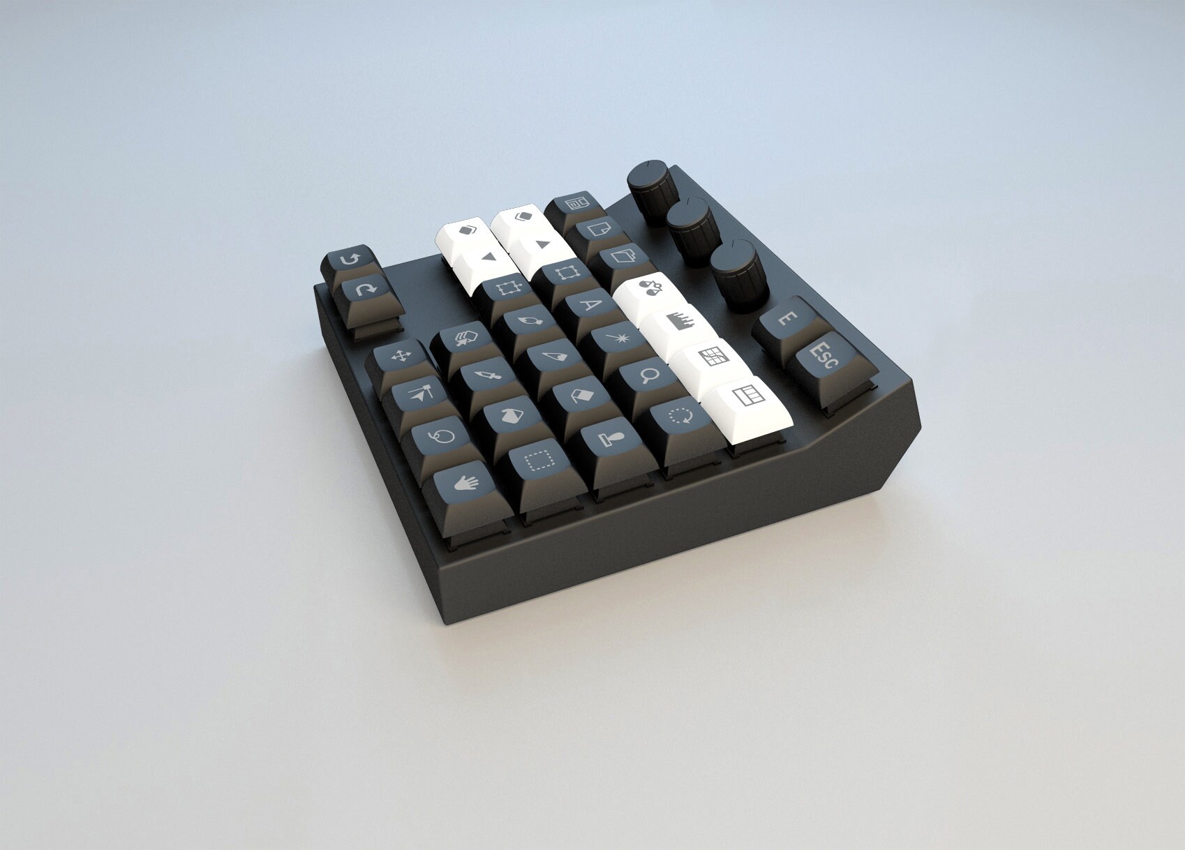 Custom Mechanical Keyboard for Clip Studio Paint Keyboard Knob Enter ...