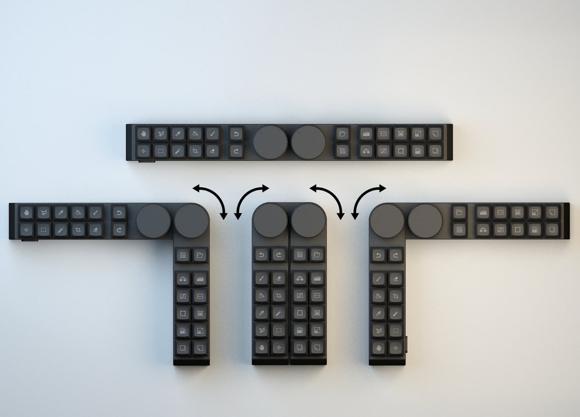 Folding Keyboard Keypad DIY for Photoshop - Etsy