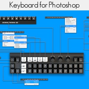 Mechanical Keypad Keyboard Shortcuts DIY for Photoshop - Etsy