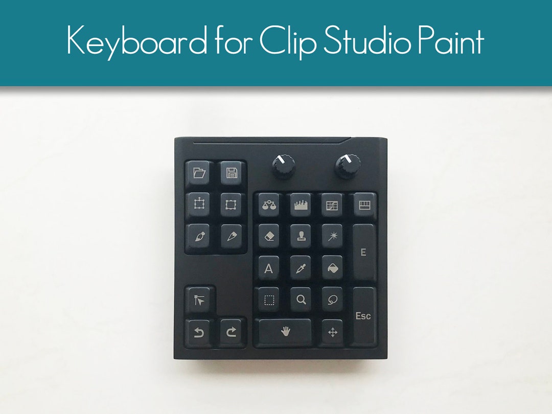 Custom Keyboard for Clip Studio Paint - Etsy