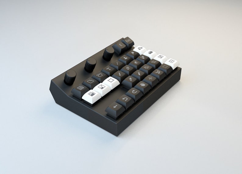 Small Keyboard Keypad Controller DIY for Photoshop - Etsy
