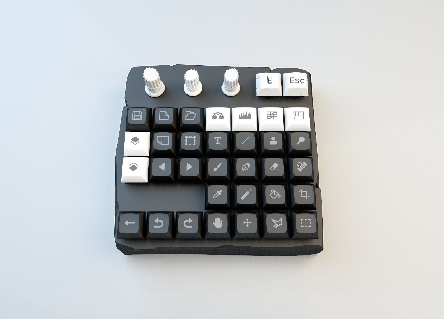 Mechanical Keyboard Keypad Shortcuts DIY for Photoshop - Etsy