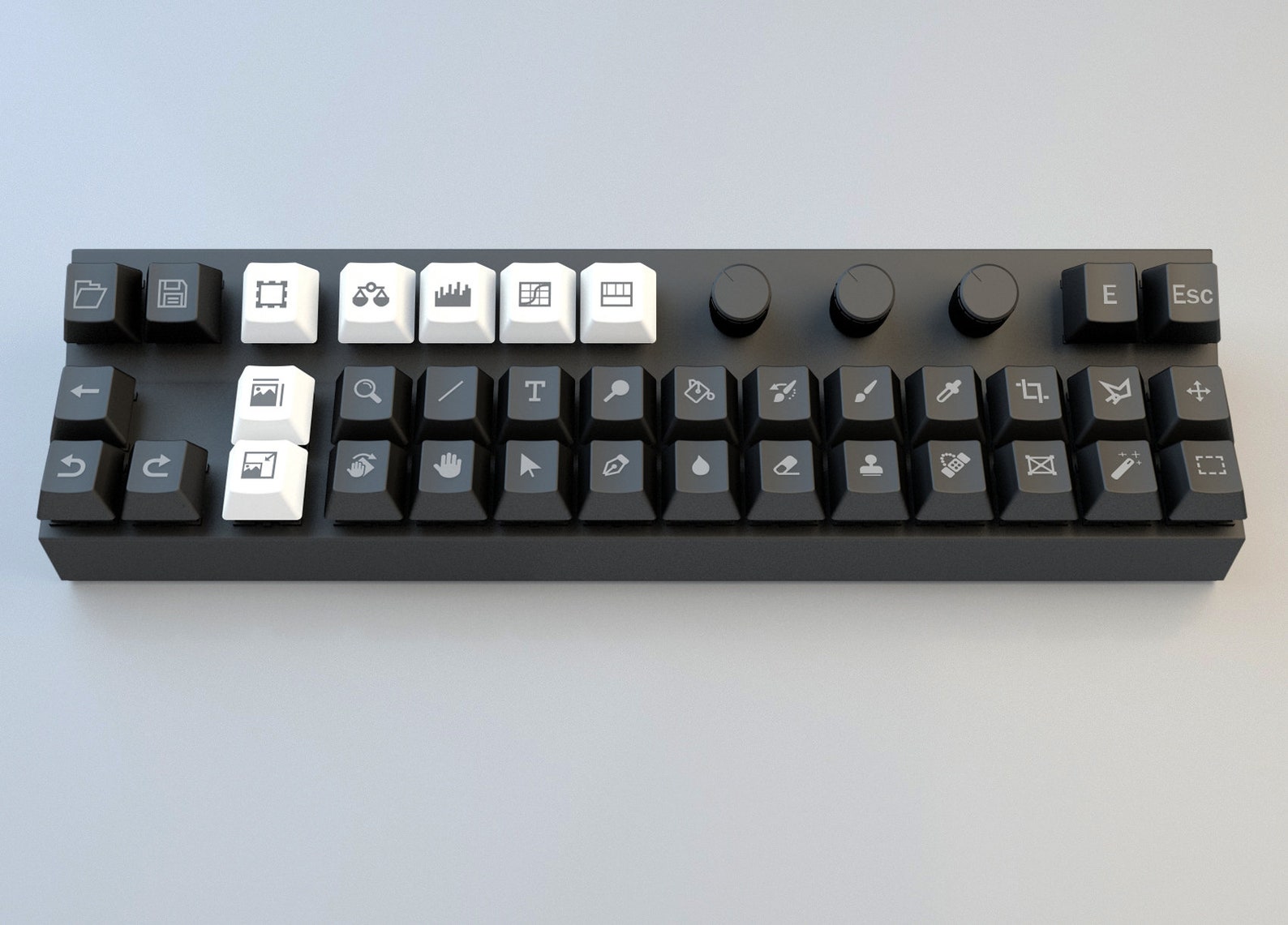 Mechanical Keypad Keyboard Shortcuts DIY for Photoshop - Etsy