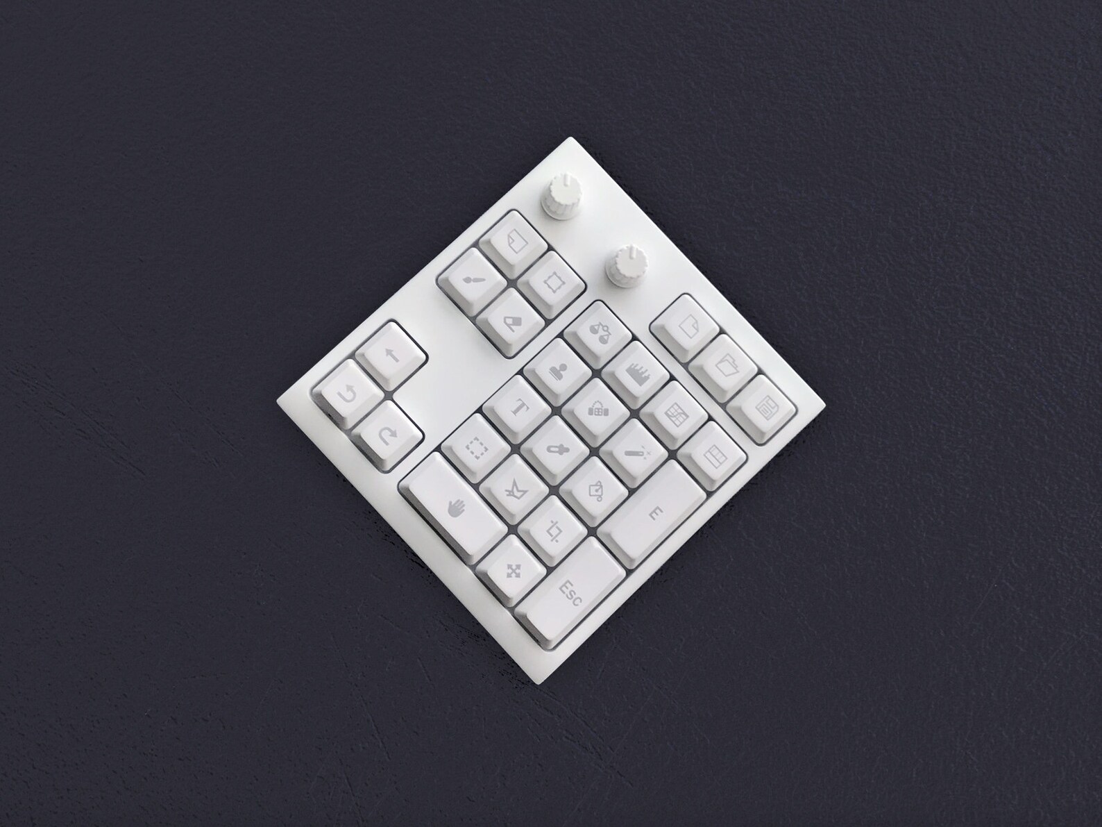 White Small Controller Keypad Keyboard for Photoshop - Etsy