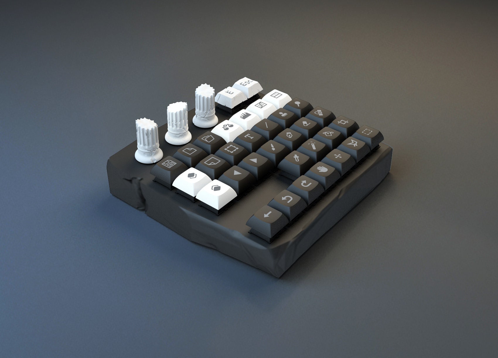 Antique Style Keyboard Keypad Shortcuts DIY for Photoshop - Etsy