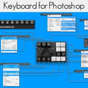 Mini Keyboard Keypad Controller for Photoshop - Etsy