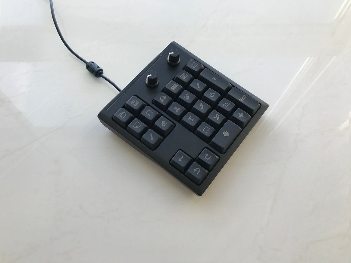 Small Keyboard Keypad Controller DIY for Photoshop | Etsy