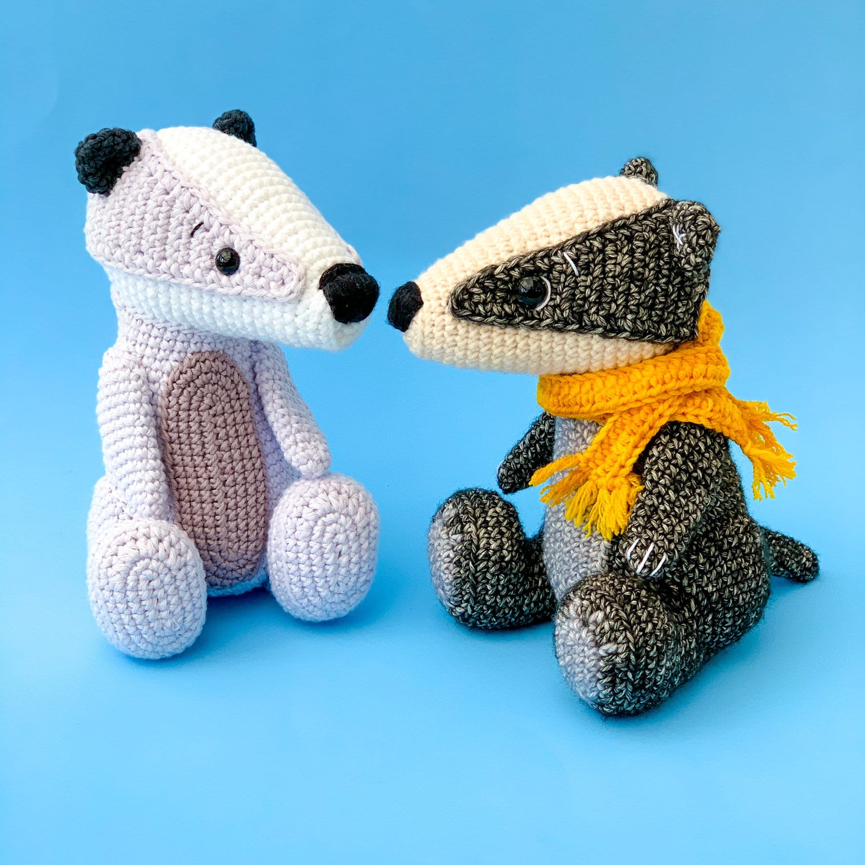 Bill the Badger Crochet Pattern | Etsy
