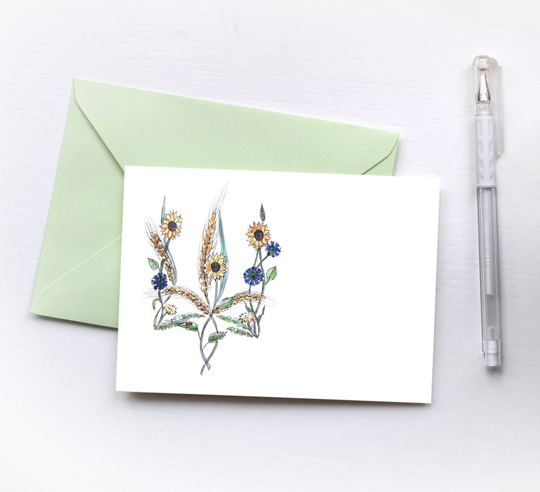 Ukraine Greeting Card. Ukrainian Printable PNG Clipart - Etsy